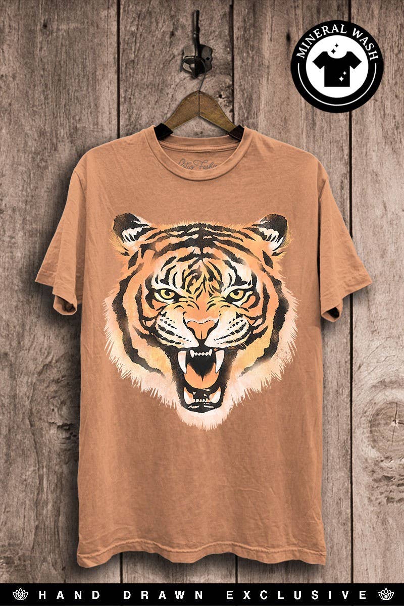 Tiger Graphic Top – Wiley Mae Whimsies